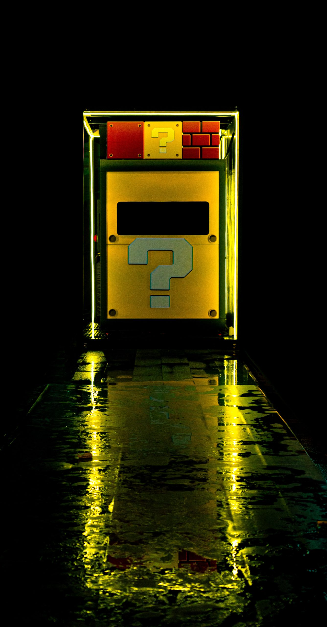 Super Mario Question Mark SVG